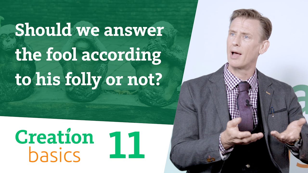S1E11 Should we answer the fool according to his folly or not? - Season ...