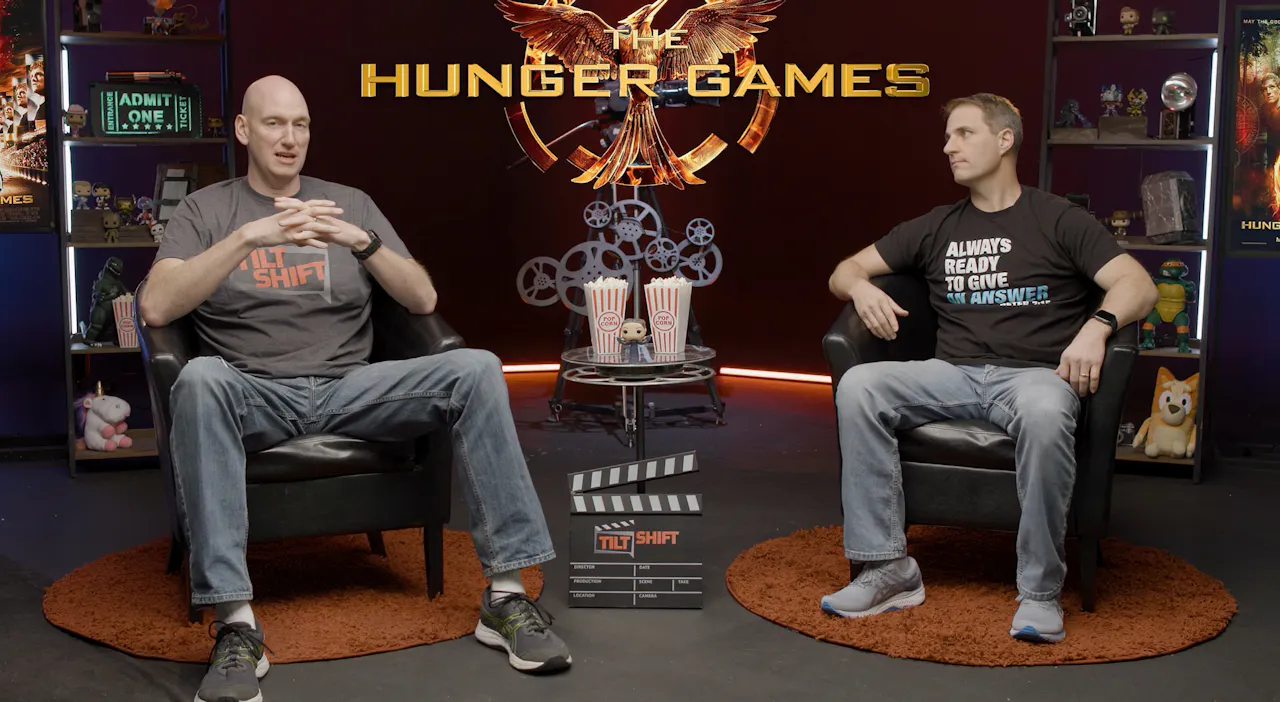 S3E7 Tilt Shift "Hunger Games" - Tilt Shift Season 3 - Answers.tv