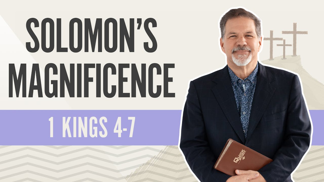 Solomon's Magnificence;1 Kings 4-7 - March 2024 - Answers.tv