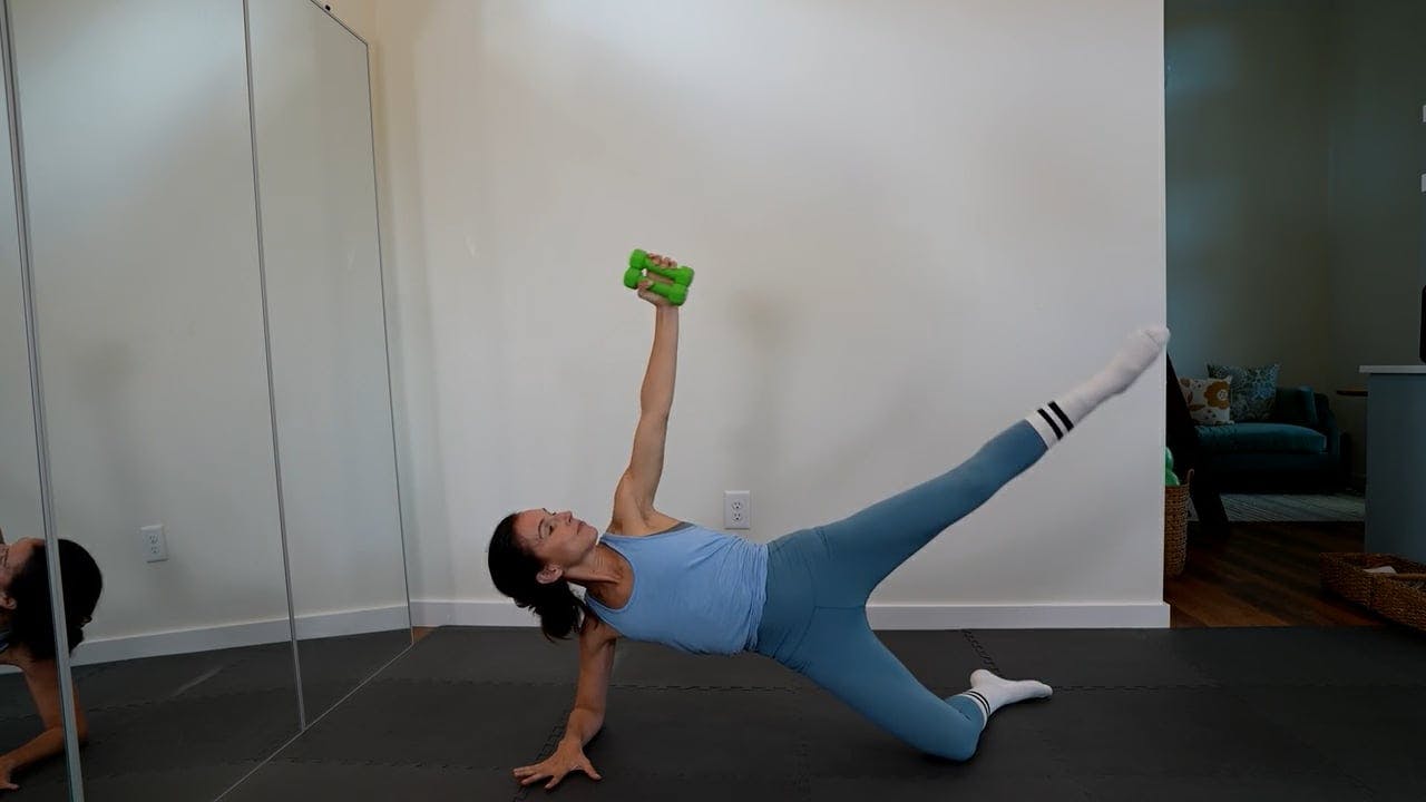 Arms & Abs using light weights - 14 mins - Assembly