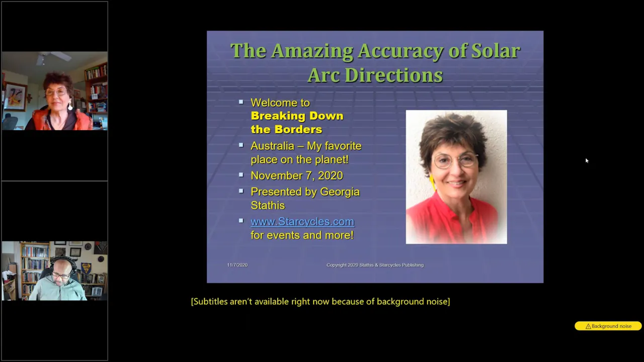 The Amazing Accuracy of Solar Arcs, with Georgia Stathis - Predictive ...