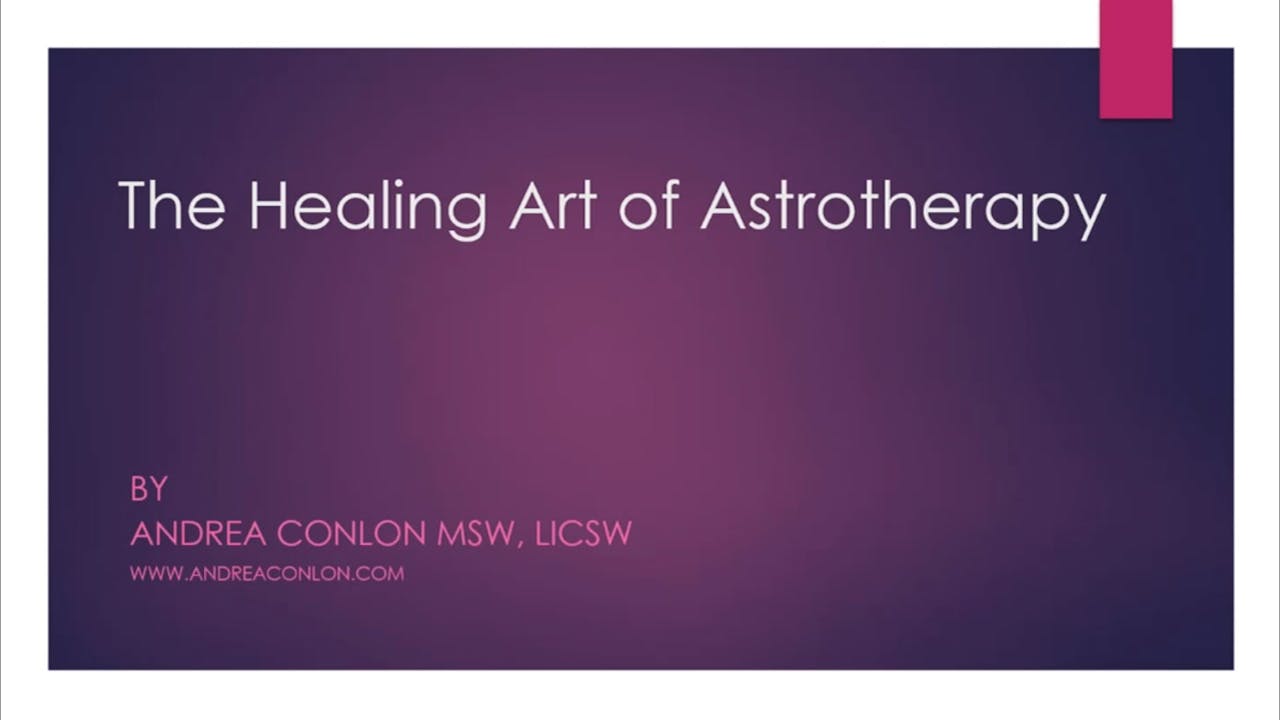The Healing Art of Astrotherapy, with Andrea Conlon - Personal ...