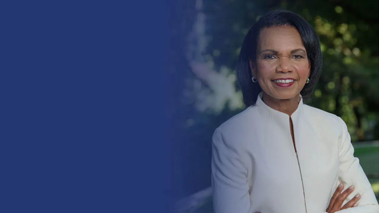 Condoleezza Rice on America’s role in the world - Atlantic Council TV