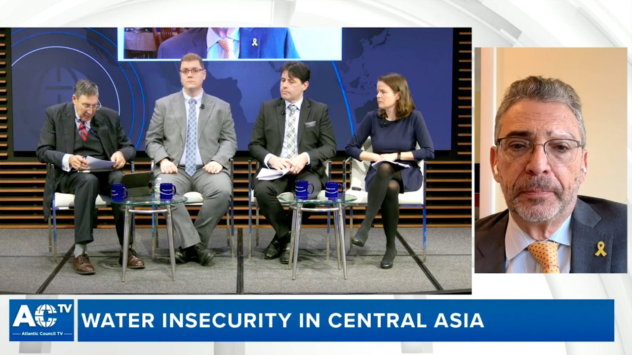 Water insecurity in Central Asia - Atlantic Council TV