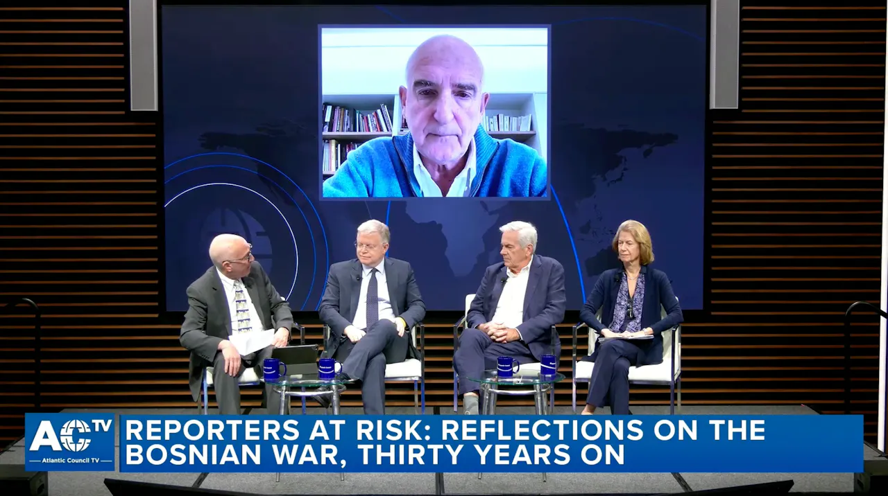 Reporters at risk: Reflections on the Bosnian War, thirty years on ...
