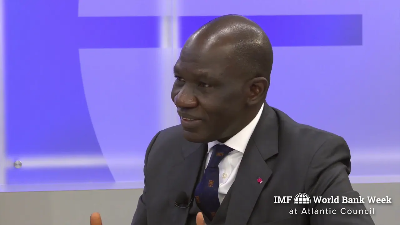 Alamine Ousmane Mey, Cameroon’s Minister of Economy - Atlantic Council TV