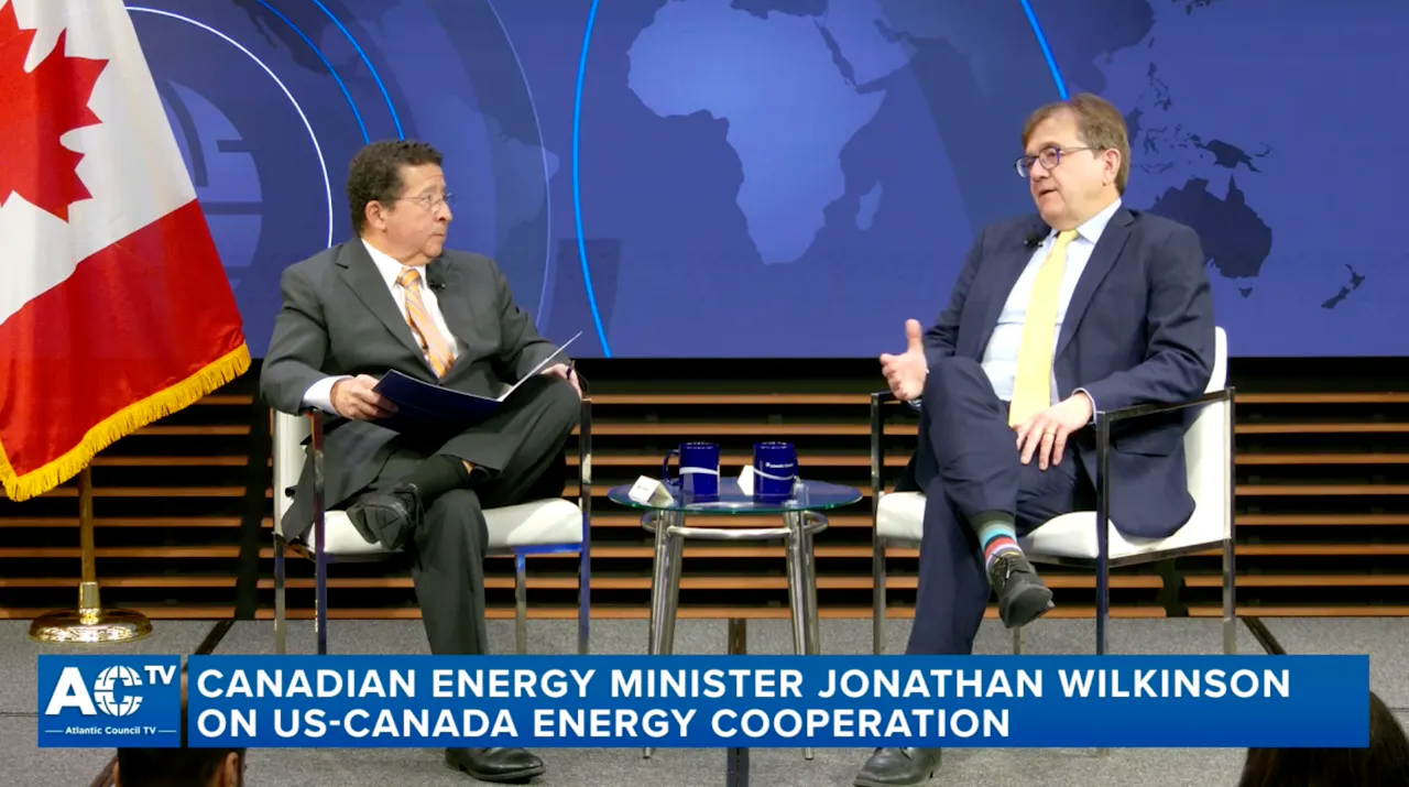 Canadian Energy Minister Jonathan Wilkinson on US-Canada energy ...
