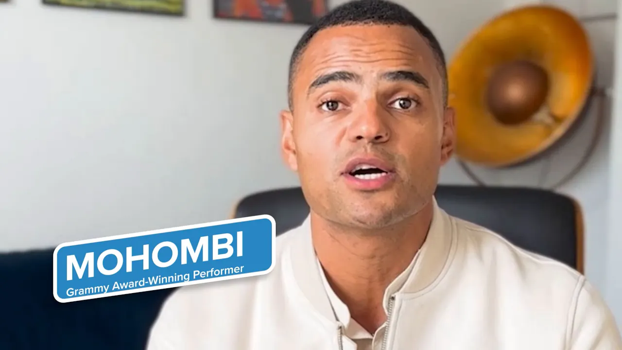 Grammy-winning musician Mohombi inspires youth in Democratic Republic ...