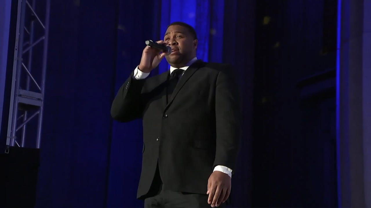 Musical performance by Cory Parker, United States Navy Band Sea ...