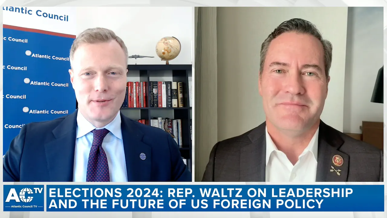 Rep. Waltz on leadership and the future of US foreign policy - Atlantic ...