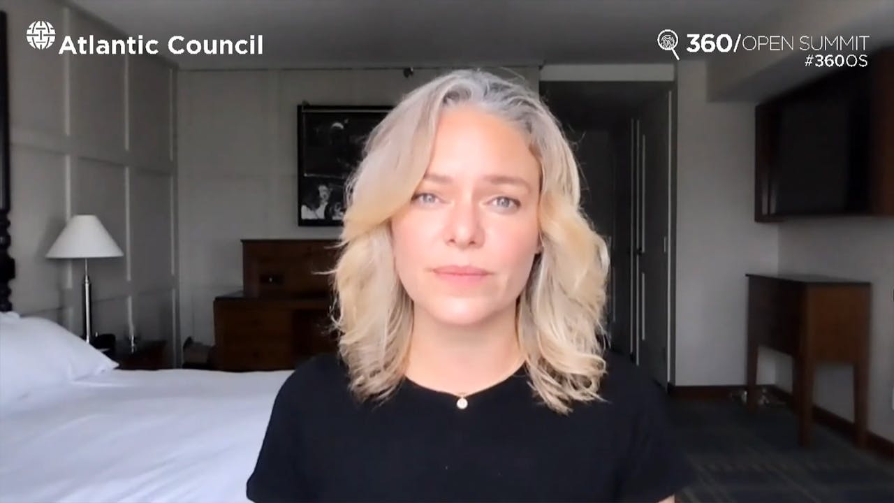 Former Wikimedia CEO Katherine Maher - 360/Open Summit 2021: The World ...