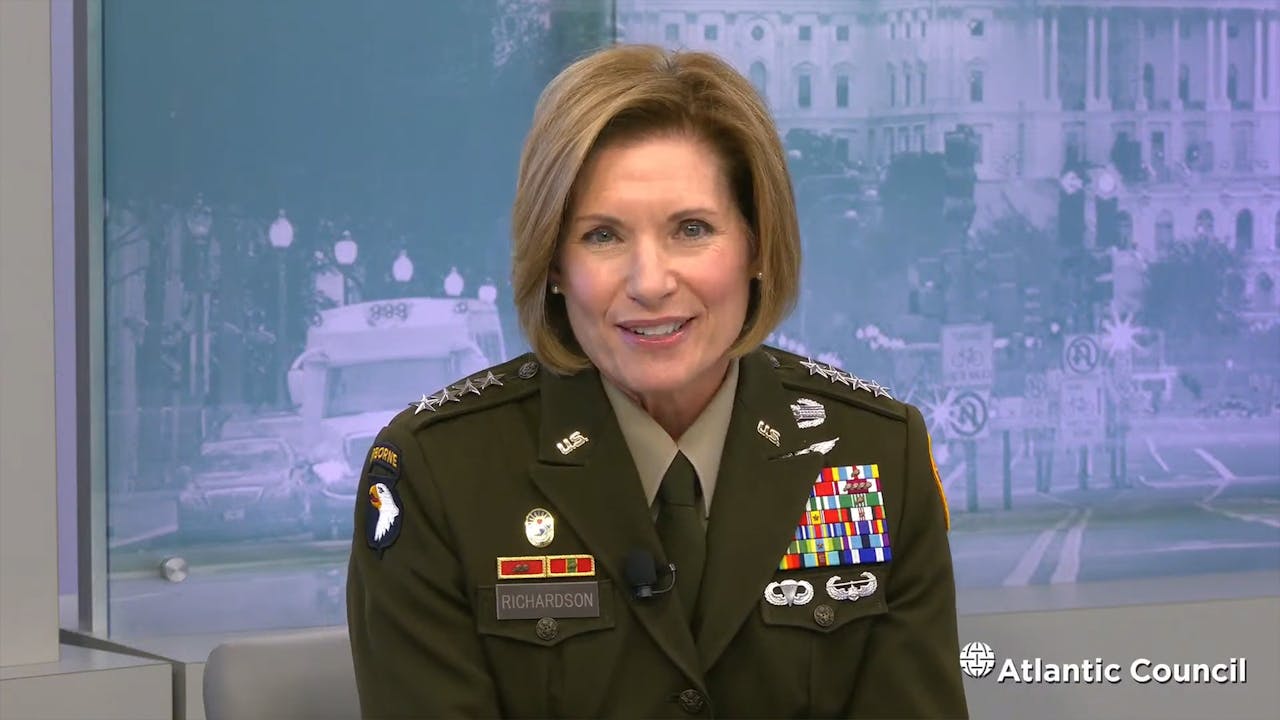 General Laura J. Richardson - Atlantic Council TV