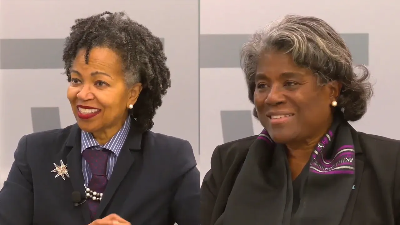 Gina Abercrombie-Winstanley and Linda Thomas-Greenfield - Atlantic ...