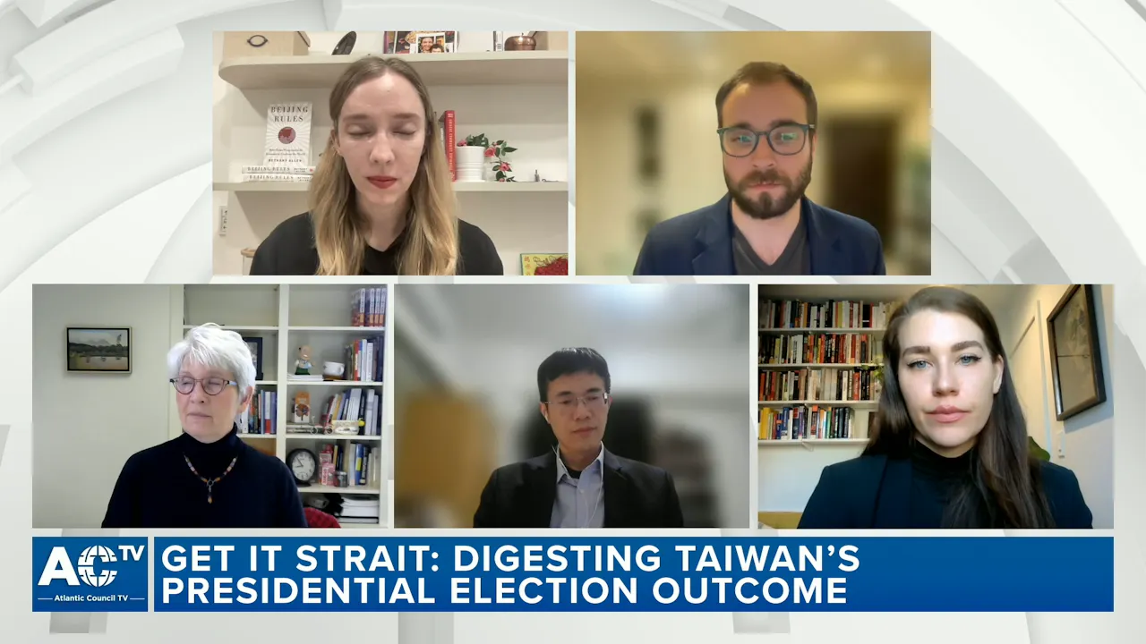 Taiwan’s presidential election outcome - Atlantic Council TV