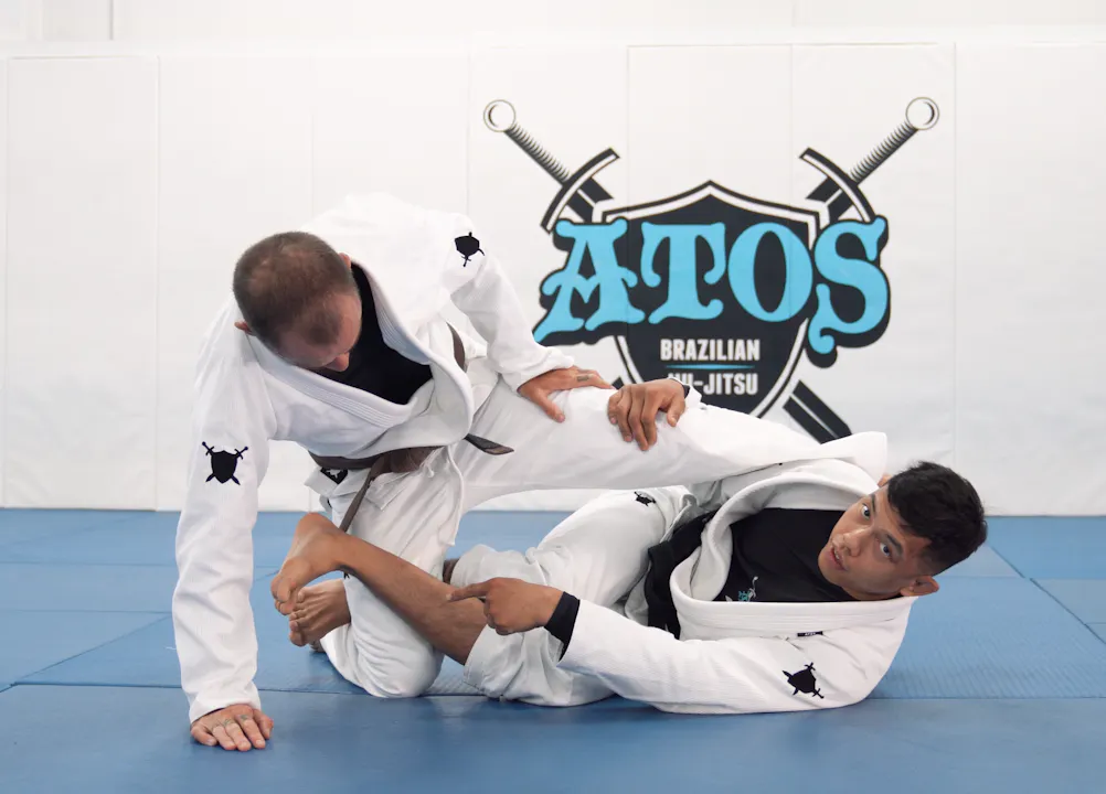 Leg Entanglement From Reverse DLR | Part 2 - Rolando Samson - Atos BJJ ...