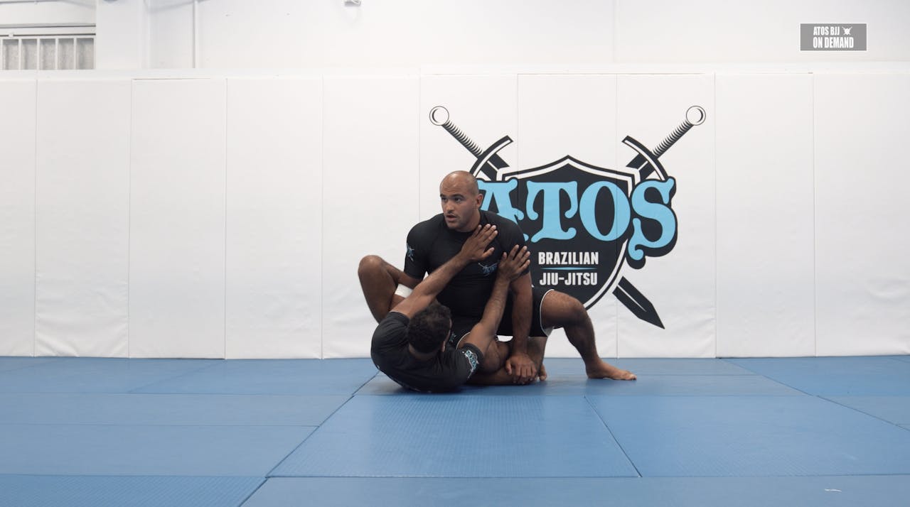 Inverted De La Riva Guard Pass - Kaynan Duarte - Atos BJJ OnDemand