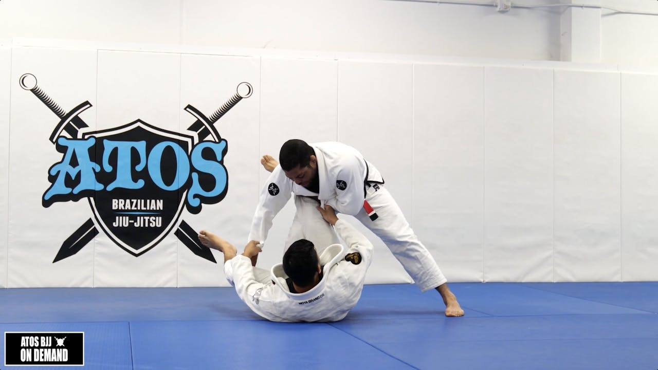 How to Pass the Double Sleeve Guard With a Strong Throw By - Andre ...