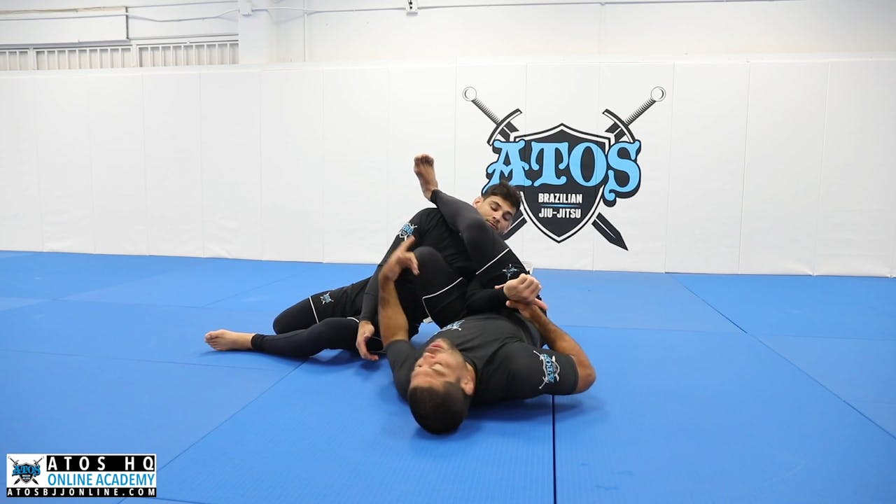 The Chin Frame Escape to Omoplata - Atos BJJ OnDemand