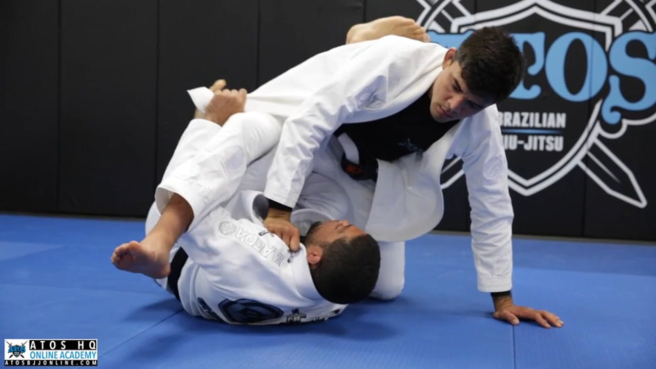Waiter Sweep with Lapel + Back Take - Andre Galvao - Atos BJJ OnDemand