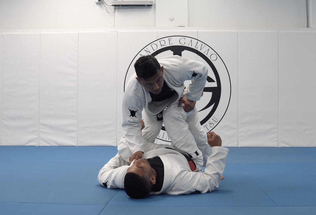 Forcing Knee Shield From Half Guard - Rolando Samson - Atos BJJ OnDemand