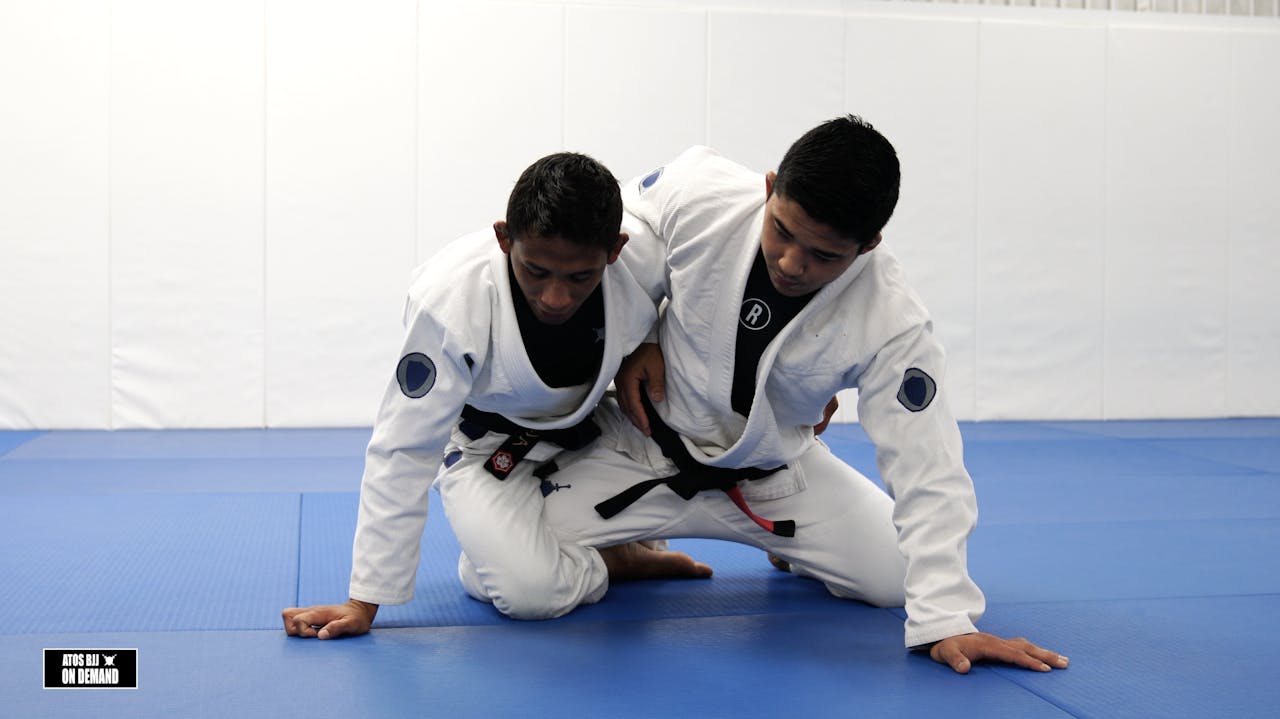 Half Guard Sweep Using Knee Shield and Under Wook | Kids Class - Lucas ...