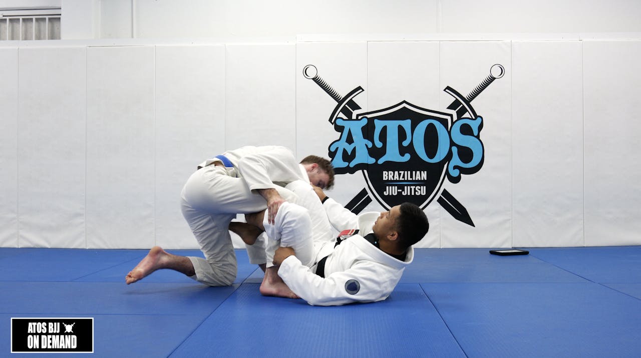Guard Retention Drill to De La Riva Sweep to Table Top Leg Drag ...