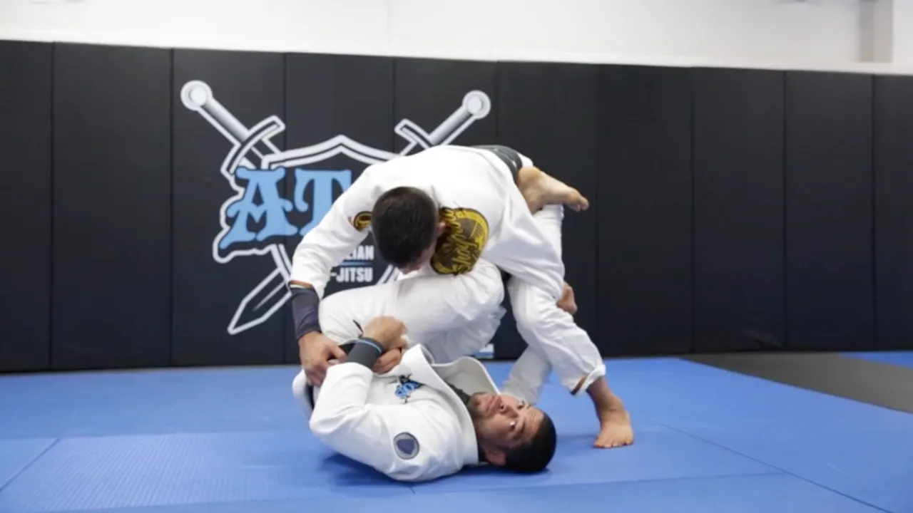 Squid Guard Entry and Lasso Style Sweep - Andre Galvao - Atos BJJ OnDemand
