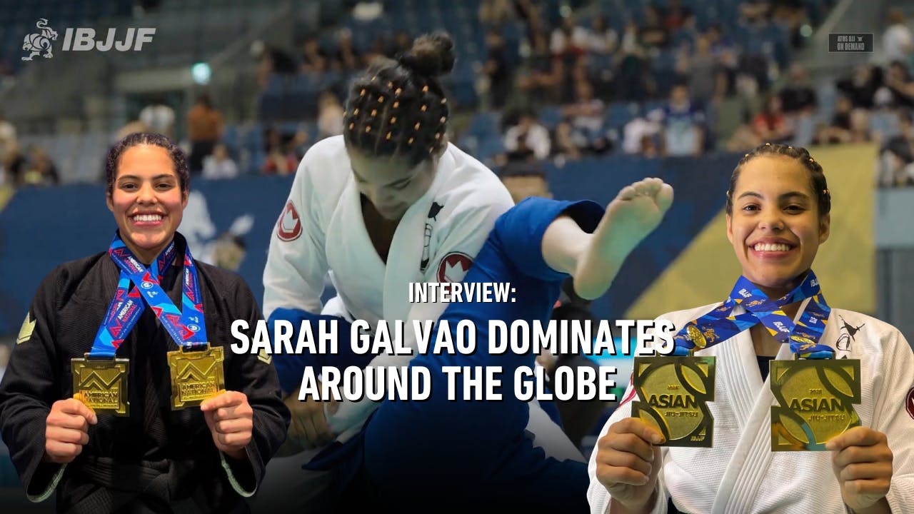 Sarah Galvao Takes 4 Gold Medals in 5 Days - Atos BJJ OnDemand