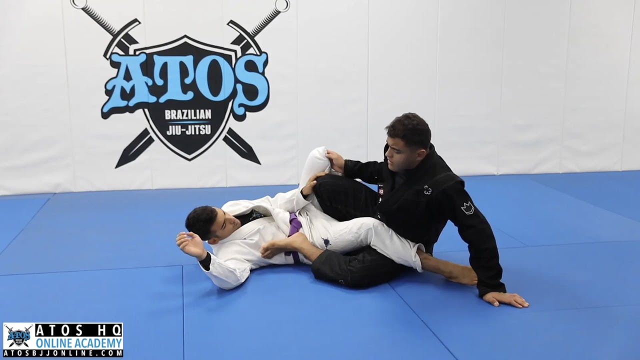 Single Leg X Entry From De la Riva - Stepping on the Biceps - Single ...