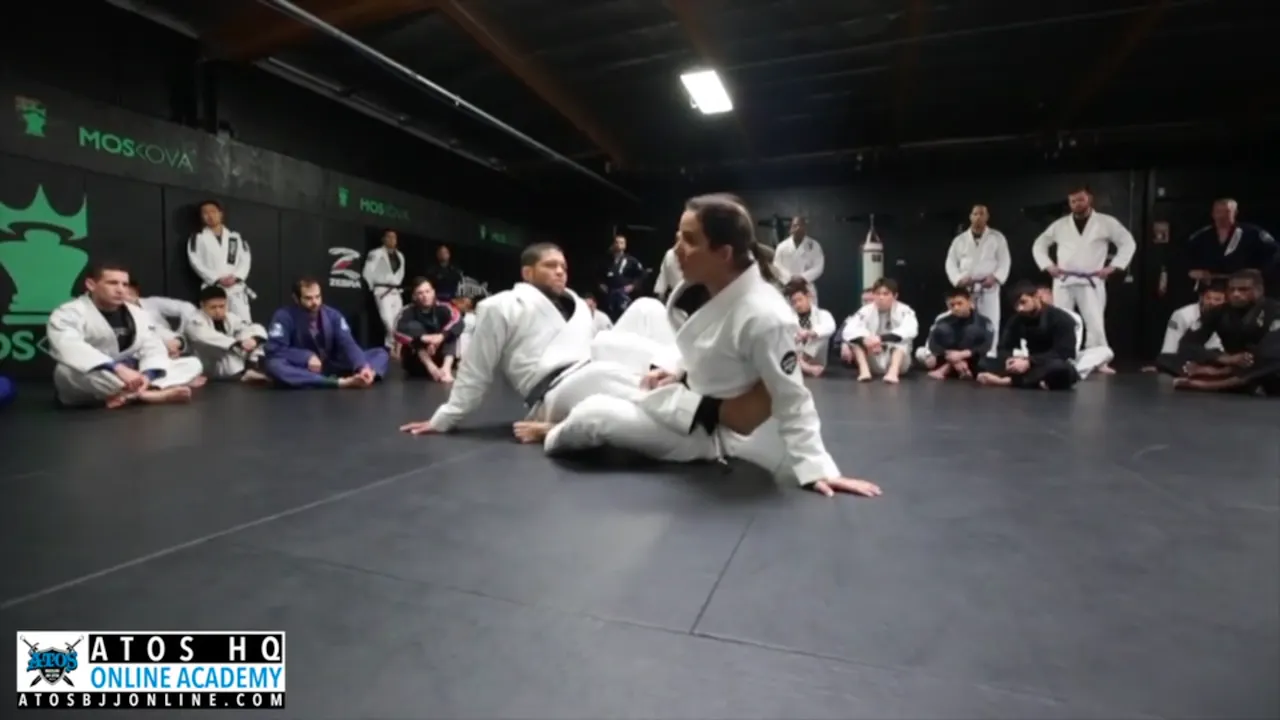 Setting Up the Ankle Lock Submission From Spider Guard + Details - Atos ...
