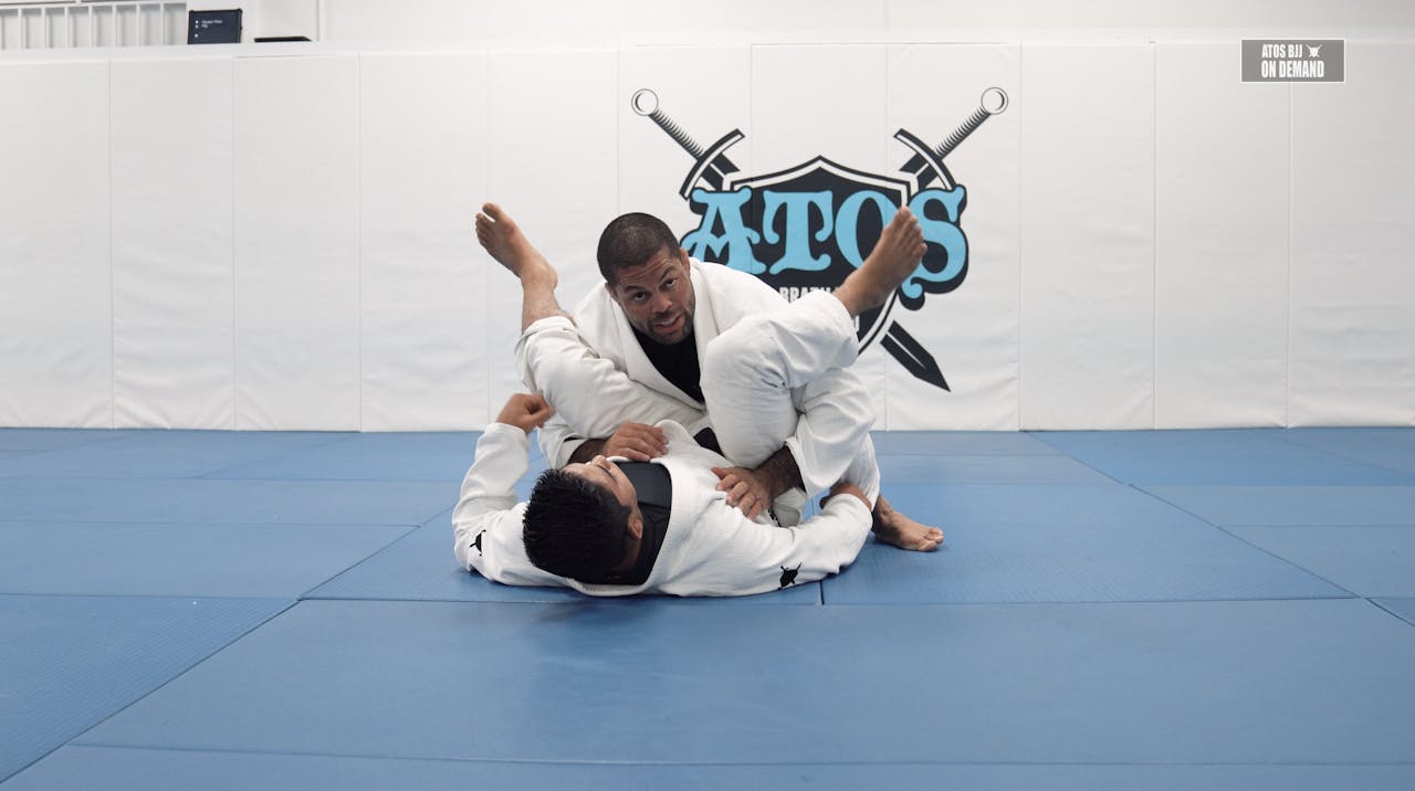Stack Pass from DLR | Part 2 - Andre Galvao - Atos BJJ OnDemand