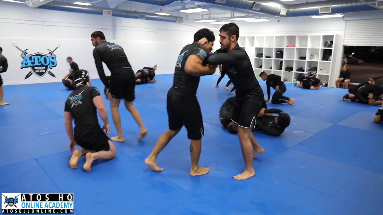 No-Gi Fundamentals Class Sparring: Andre Galvao vs Arthur Mariath ...