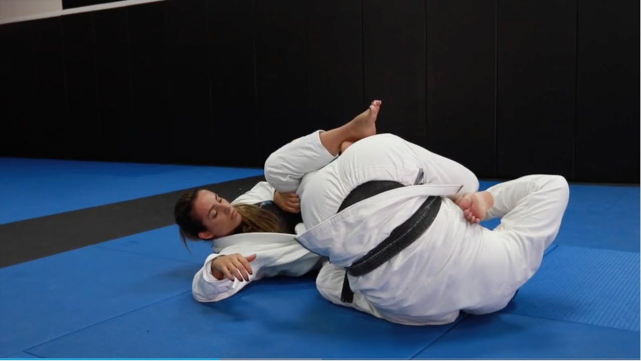 Hammock Guard To Modified Berimbolo Back Take + Sweep Option - Andre ...