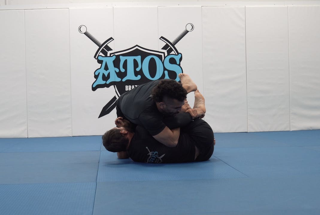 Rolling Kimura From Top De La Riva - Mike Perez - Atos BJJ OnDemand