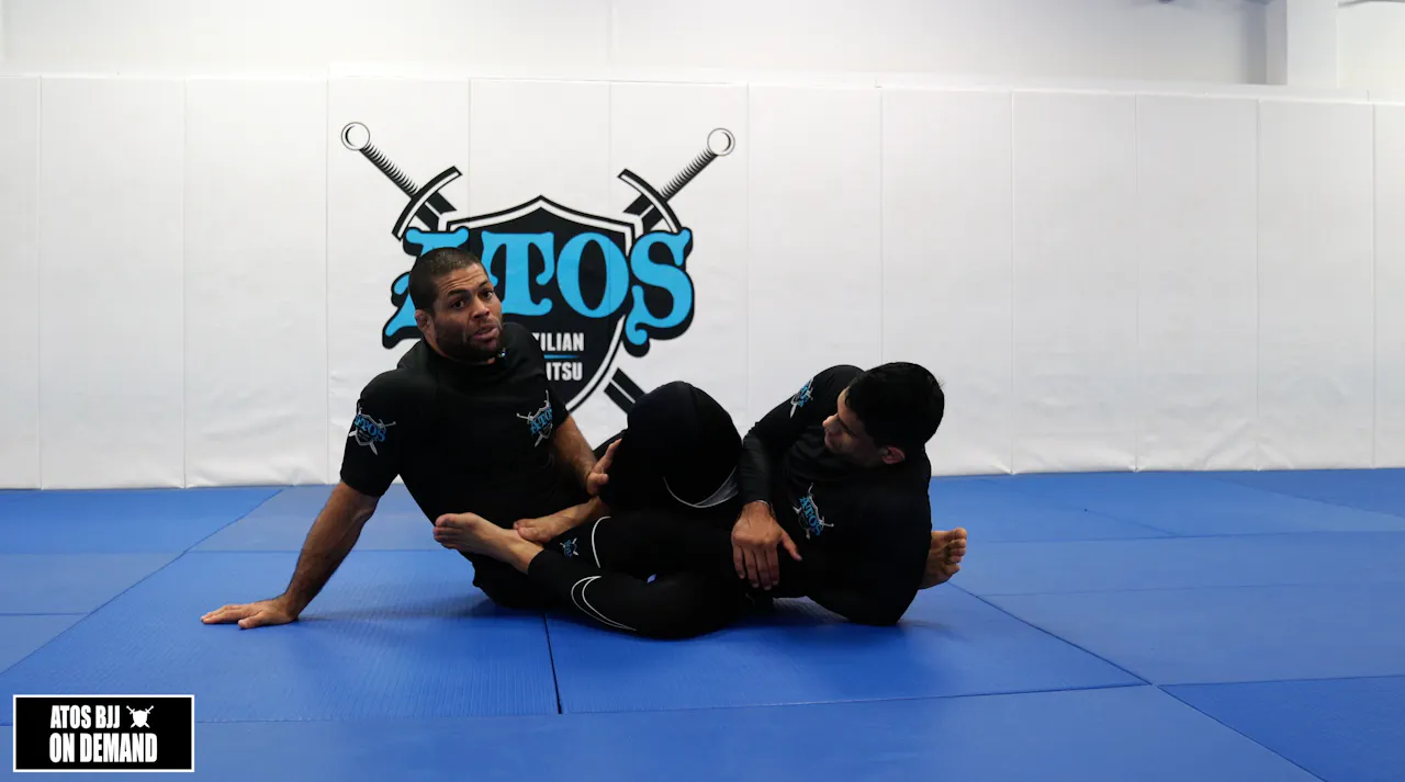 Outside Heel Hook Defense & Counter Attack - Andre Galvao - Atos BJJ ...