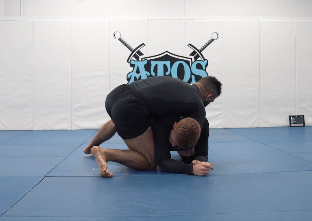 Front Head Lock To Choke Options - Mike Perez - Atos BJJ OnDemand