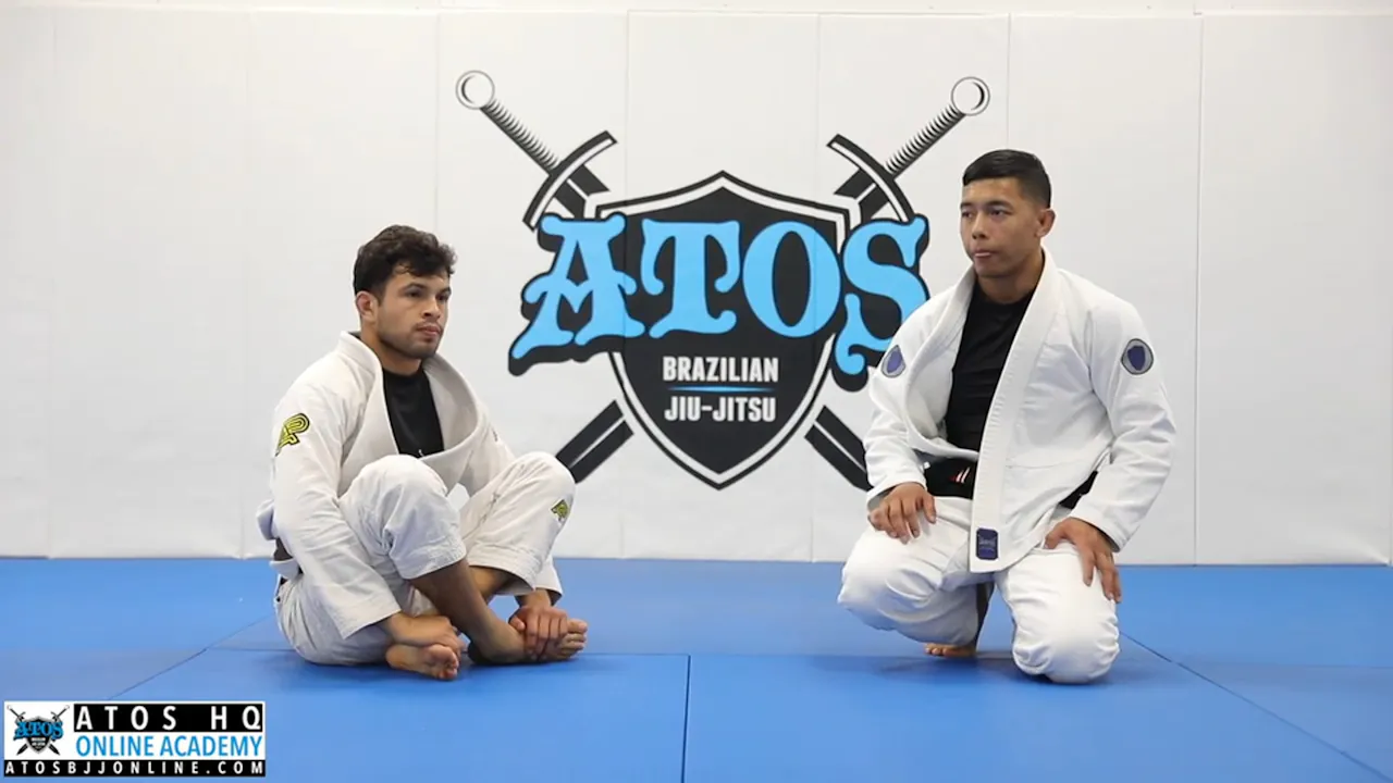 Tricky Leg Entanglement Counter to Leg Drag - Rolando Samson - Atos BJJ ...