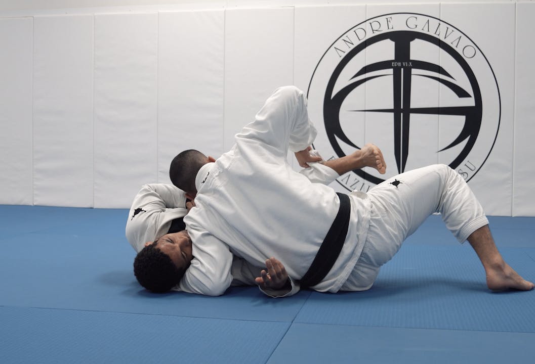 Passing Knee Shield Guard Using Long Step - Atos BJJ OnDemand