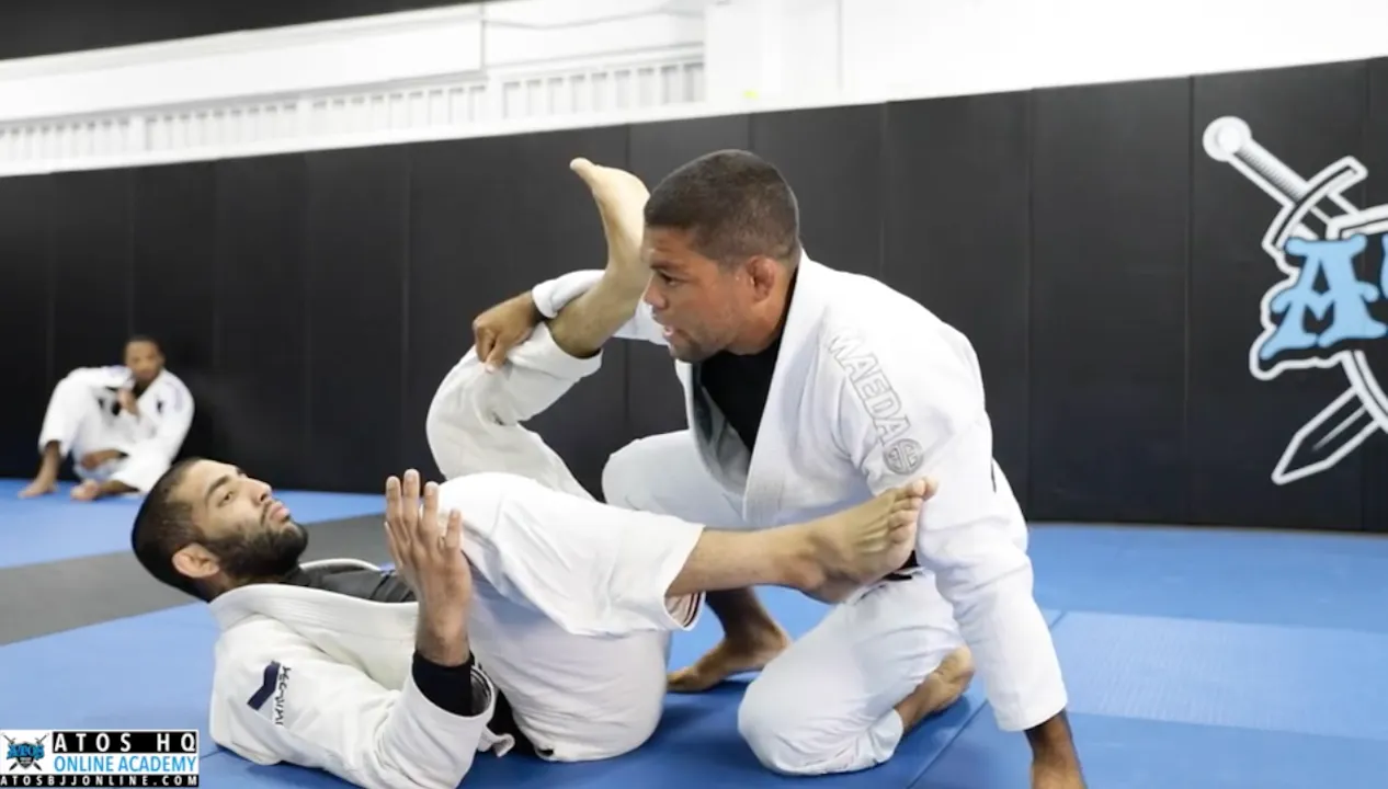 Squid Guard To The Bat Sweep - Andre Galvao - Atos BJJ OnDemand