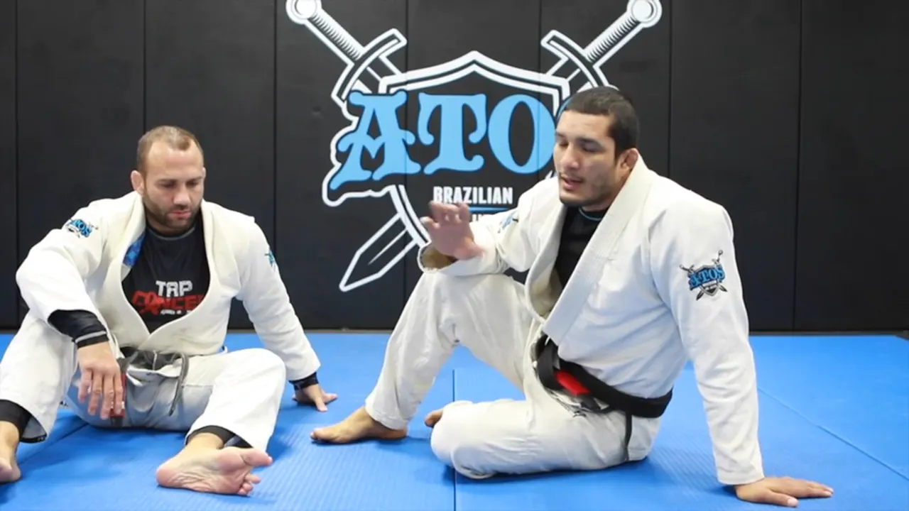 Leg Chop Worm Guard Sweep - Lucas Barbosa - Atos BJJ OnDemand