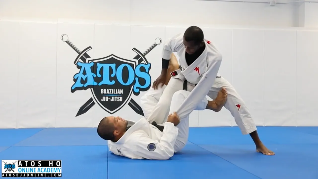 DLR Lasso Guard to One Leg X Sweep + Variations - Andre Galvao - Atos ...