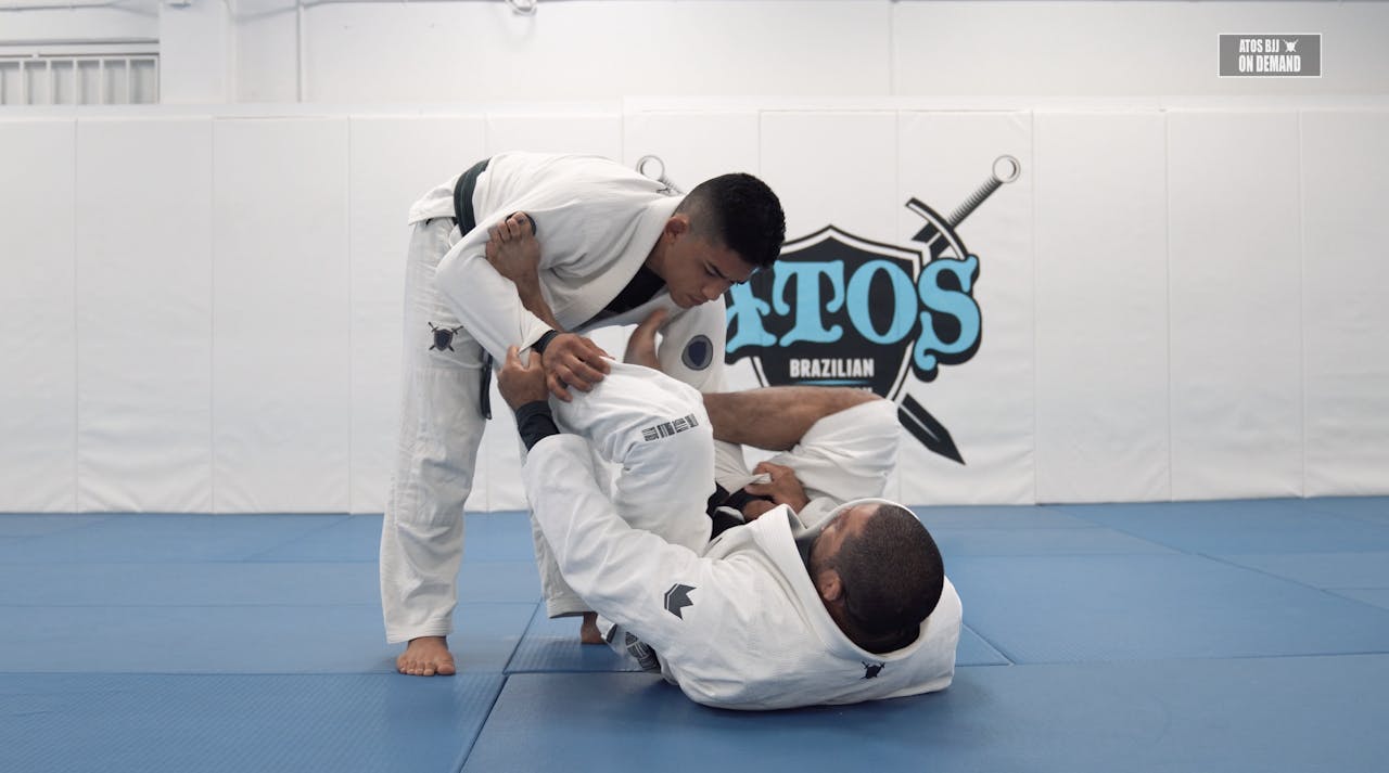 Modified Reverse DLR Sweep | Part 2 - Andre Galvao - Atos BJJ OnDemand