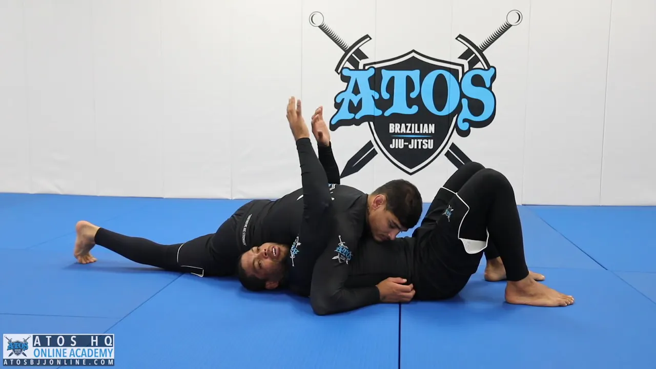 Arm Frame & Arm Sweep North-South Escape - Atos BJJ OnDemand