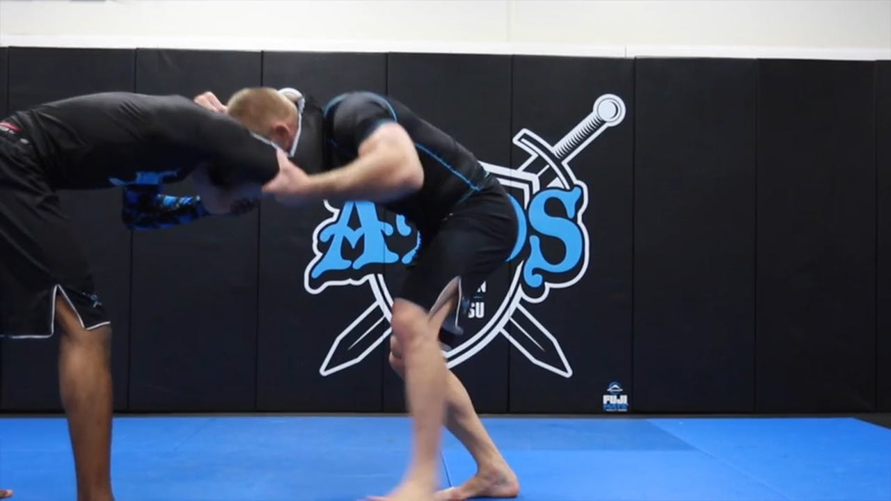 Takedown Via Duck Under With Transition to the Back - Josh Hinger ...