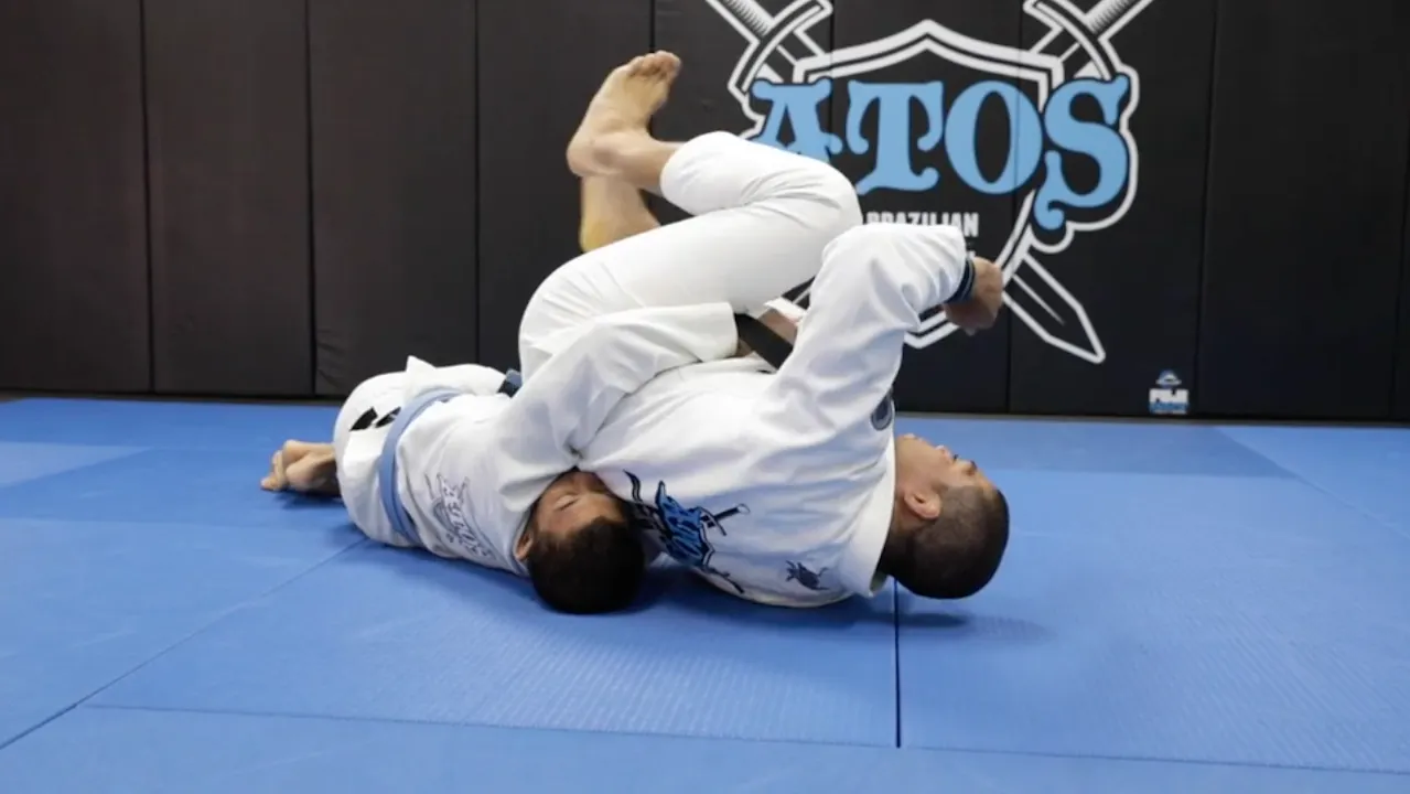 Back Body Lock Defense Using Hiza Guruma Takedown + Kimura Trap - Andre ...