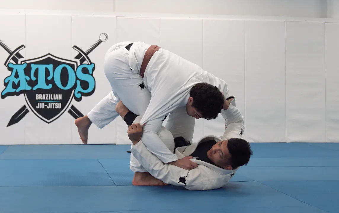 Guard Pull to De la Riva Sweep - Rolando Samson - Atos BJJ OnDemand