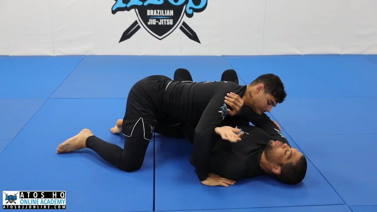 Basic Side Control Frame Escape + Omoplata Option - Andre Galvao - Atos ...