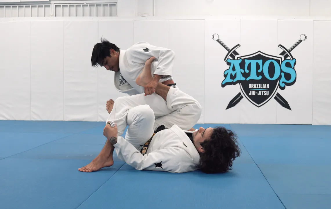 Modified Single Leg X Sweep | Part 2 - Atos BJJ OnDemand