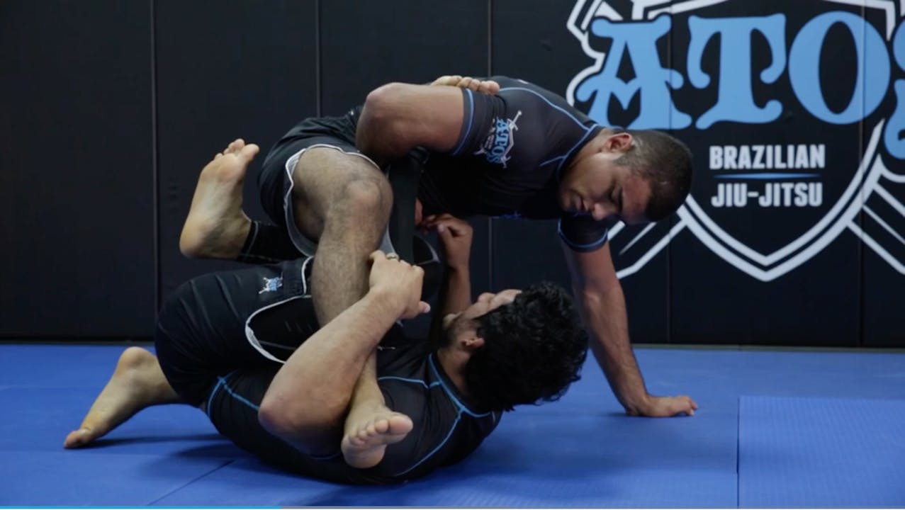 Knee Shield to Deep Half to Waiter Sweep + X Guard Sweep - Lucas ...