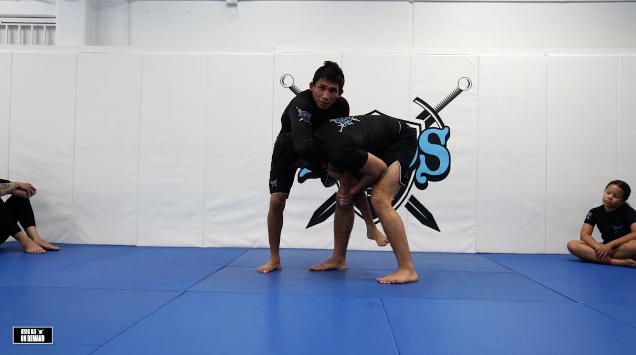Single Leg Defense Using Head Lock | Kids Class - Lucas Pinheiro - Atos ...